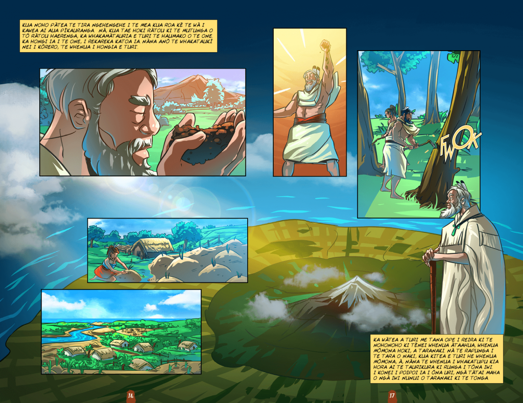 Turi: Of the Aotea Waka Māori Graphic Novel - Maui Studios Aotearoa